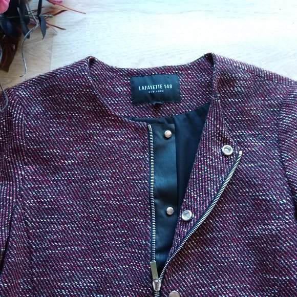 Lafayette 148 New York | Jackets & Coats | Lafayette 48 Ny Wool Blend ...
